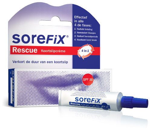 Treat and prevent with SoreFix, don't let a cold sore ruin your smile!