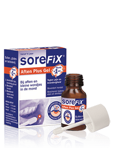 SoreFix biedt de oplossing in alle fases van een koortslip