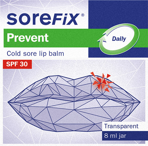 SoreFix Prevent cold sore balm | The first preventative cold sore solution